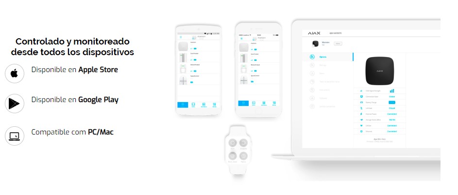 Kits completos del Sistema de Alarma Ajax